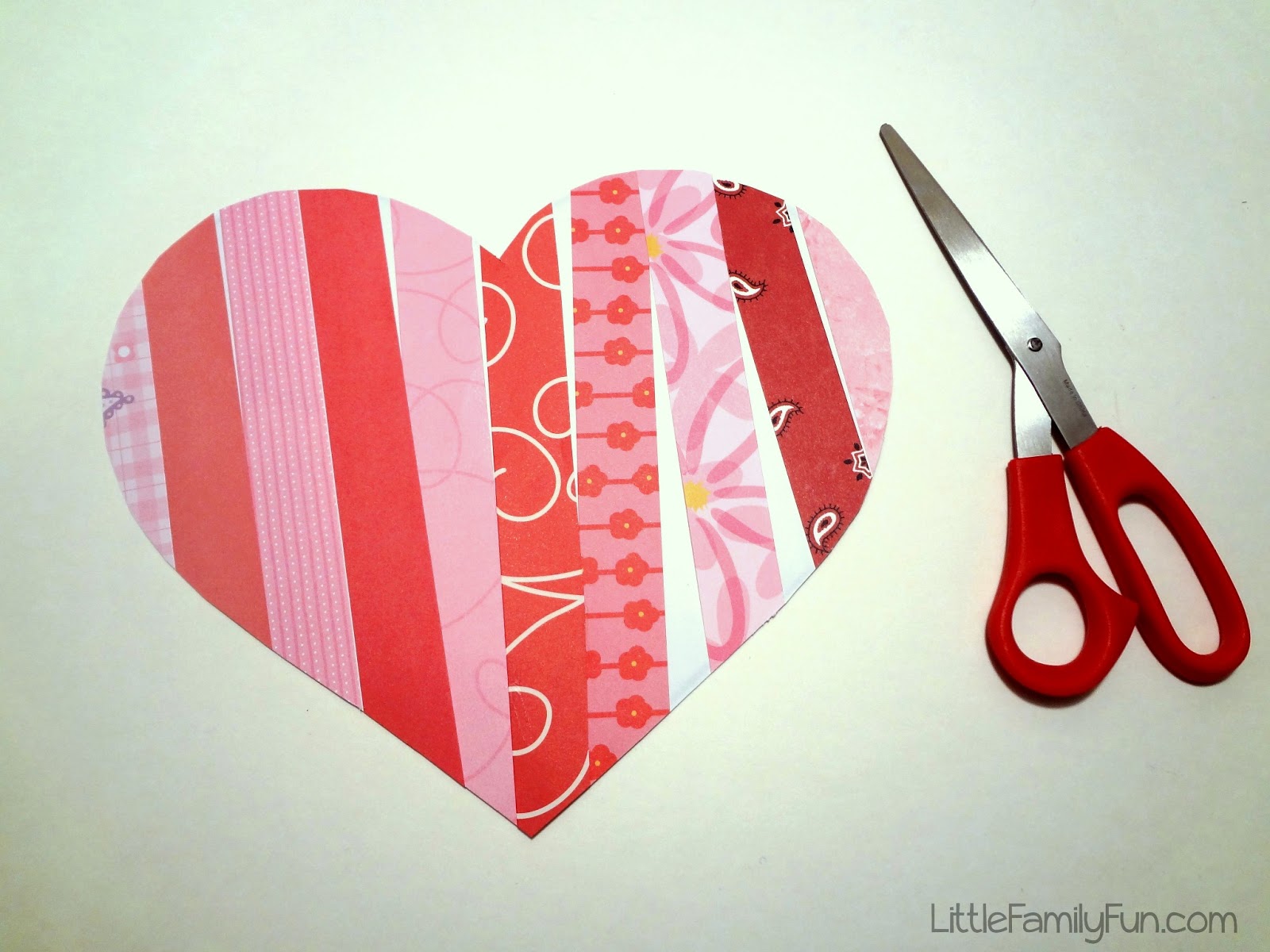 Little Family Fun: Paper Heart Craft