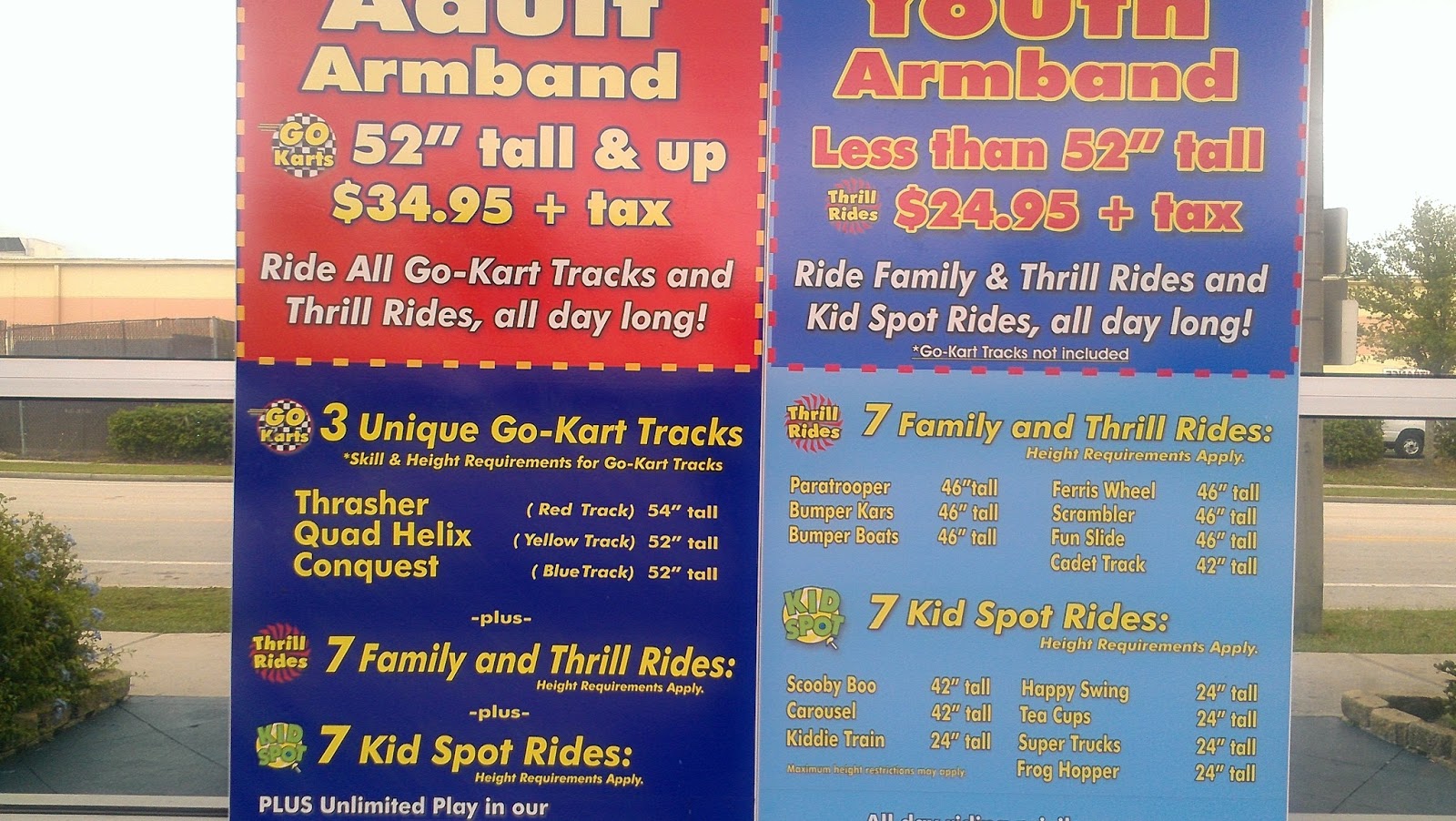 Orlando Area Theme Parks, Attractions, and Eateries: Fun Spot Action Park