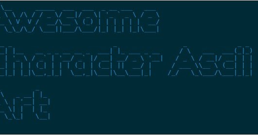 Tic le Polard: [Python] colored ascii art with pyfiglet