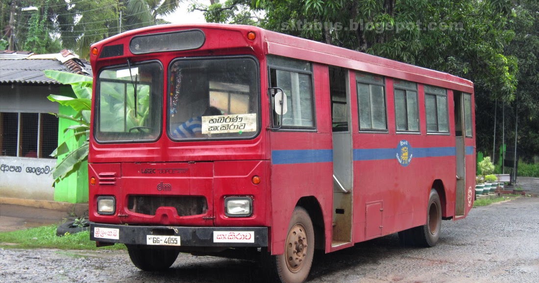 SLTB buses - ශ්‍රී ලංගම බස්: Latec TATA 1510 LP 52 bus from SLTB Kekirawa depot