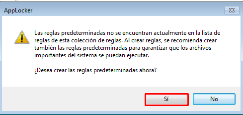 1gb de información: Toma de contacto con AppLocker