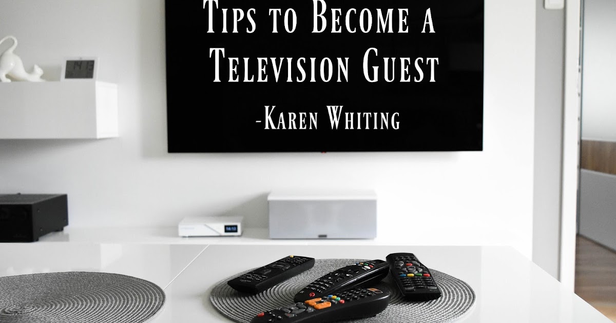 The Write Conversation: Tips to Become a Television Guest