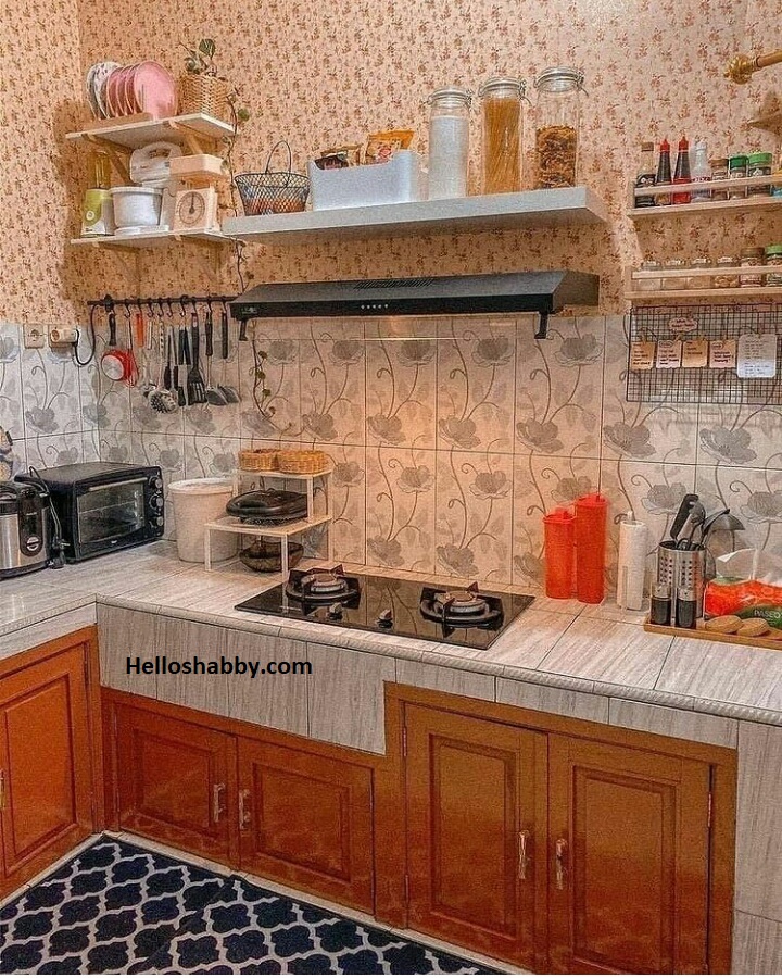 Inspirasi Model Motif Keramik Dinding Dapur Minimalis Modern ...