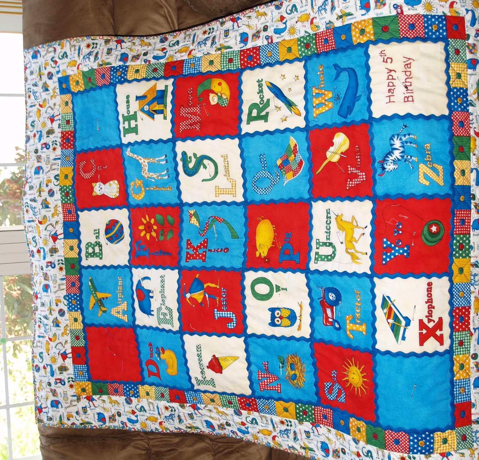 Little Boy's ABC Quilt