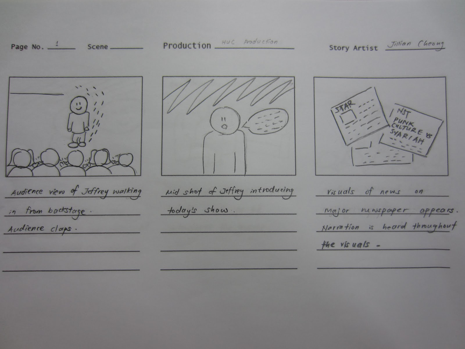 MCH210: Writing for Broadcast & New Media