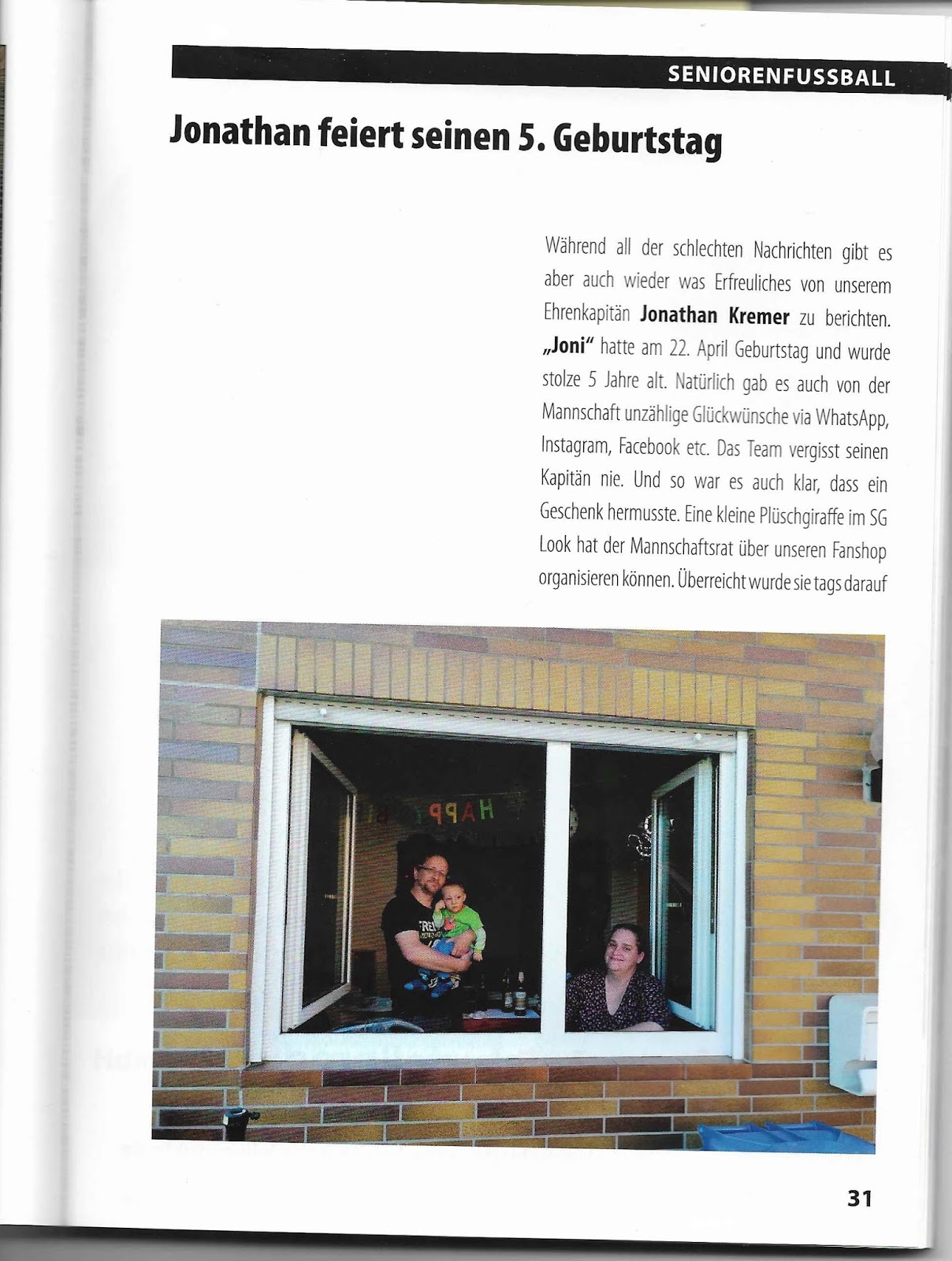 JONATHAN: ein Leben mit MOPD I: Jonathan in den Medien