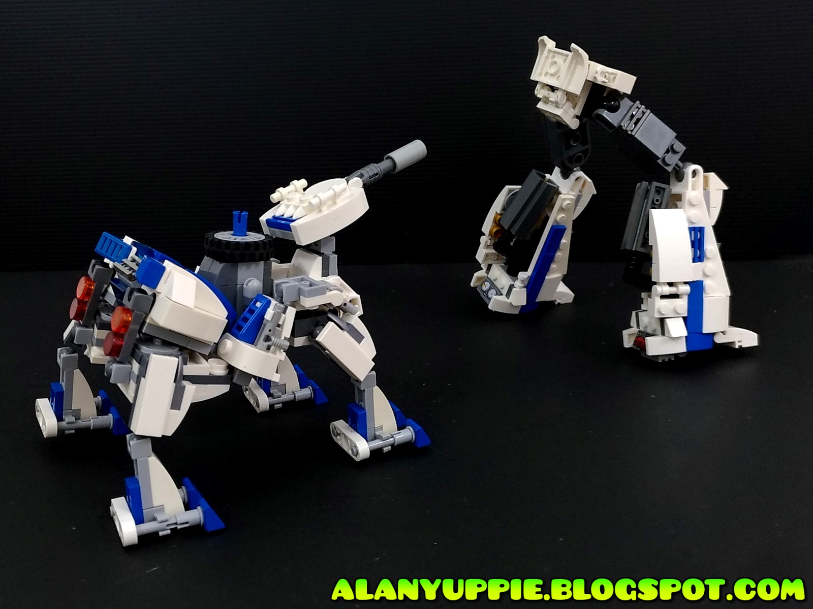 Alanyuppie's LEGO Transformers: LEGO Tankhead Mecha with a twist
