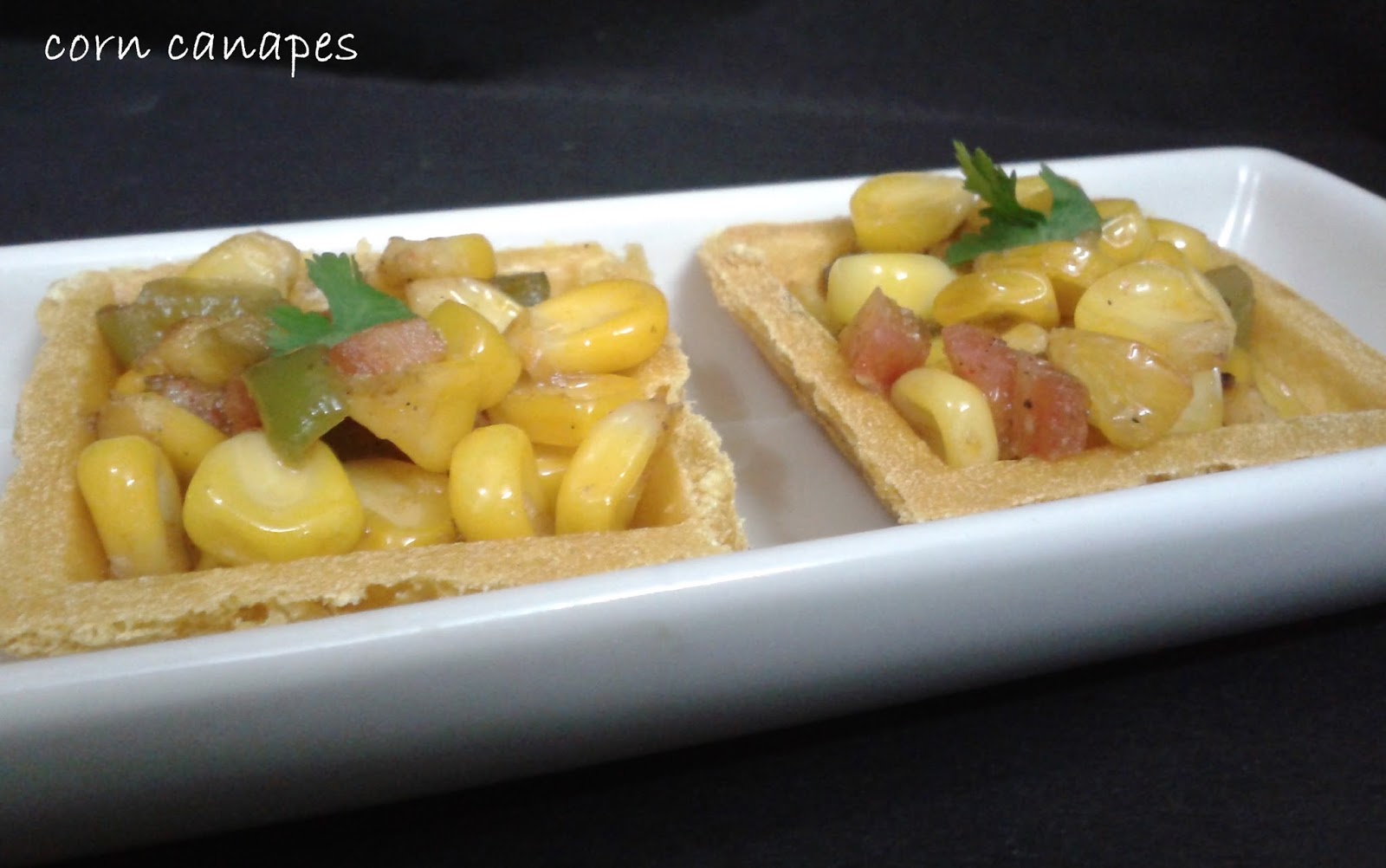 CORN CANAPE |PAAKVIDHI