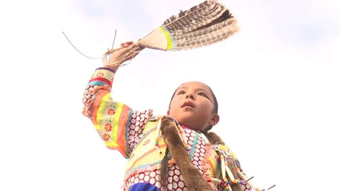 White Wolf : 7-year-old's Native American healing dance offers comfort ...