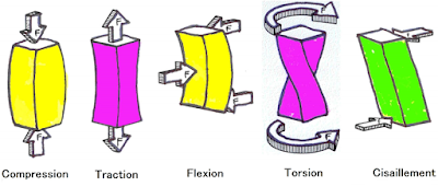 Les forces agissant sur les structures