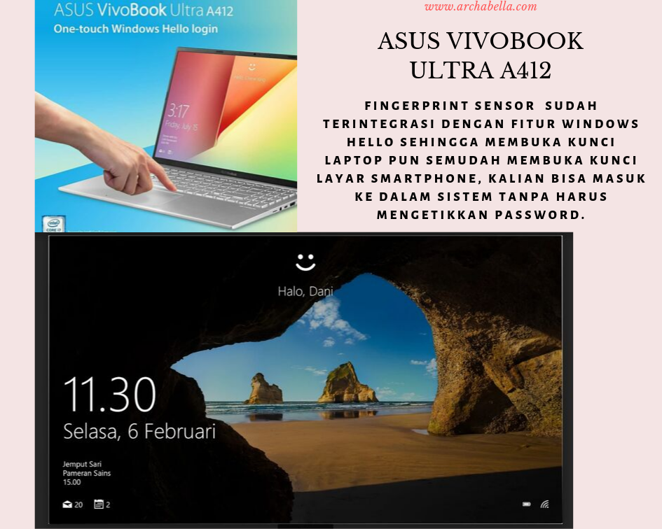 ASUS Vivobook Ultra A412, Ultrabook Terkecil Didunia Untuk Mobilitas Tinggi