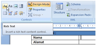 Cara Membuat Template dan Form di Microsoft Word | Masmuhtar