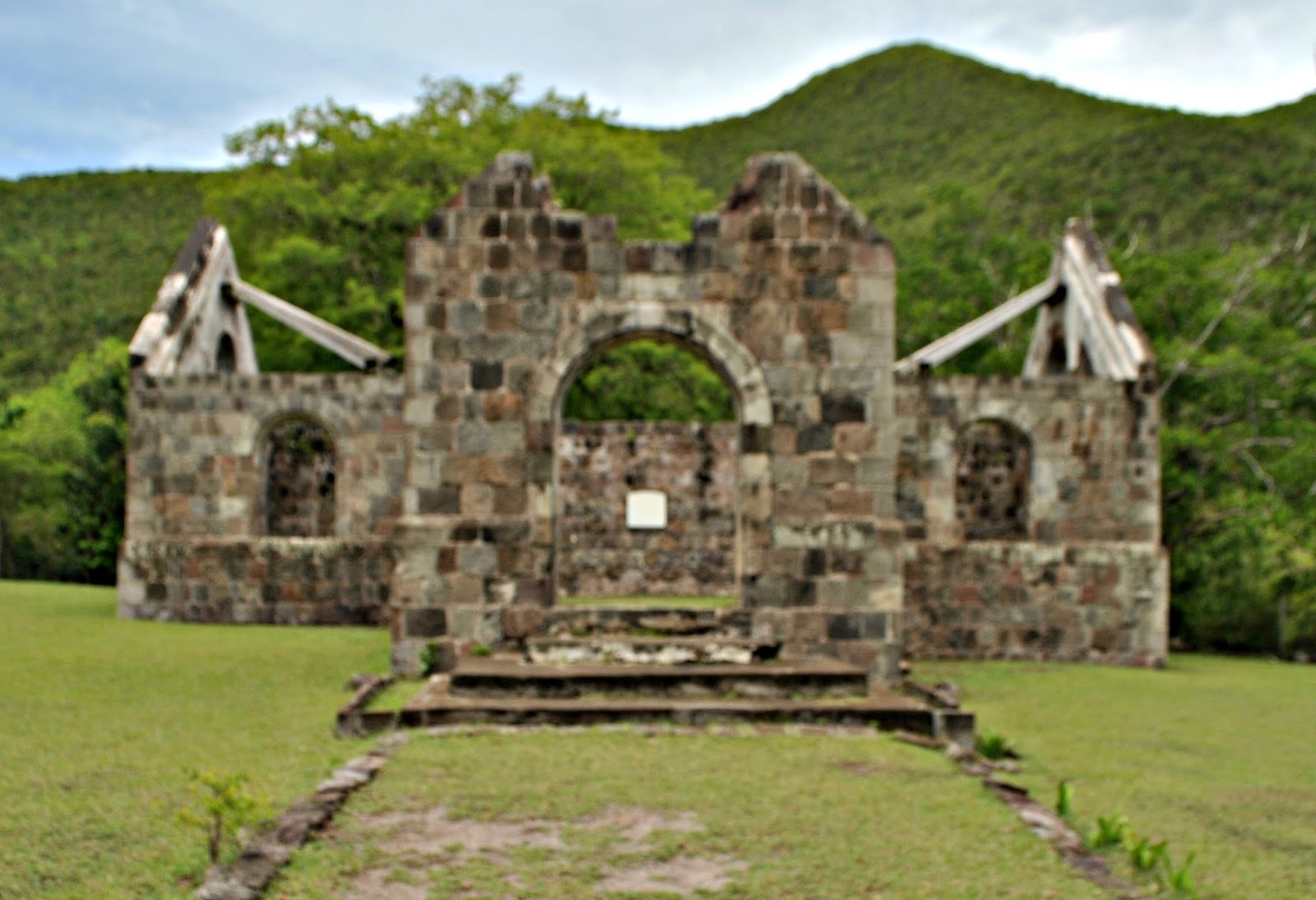 The Unusual History of Nevis" Cottle Church