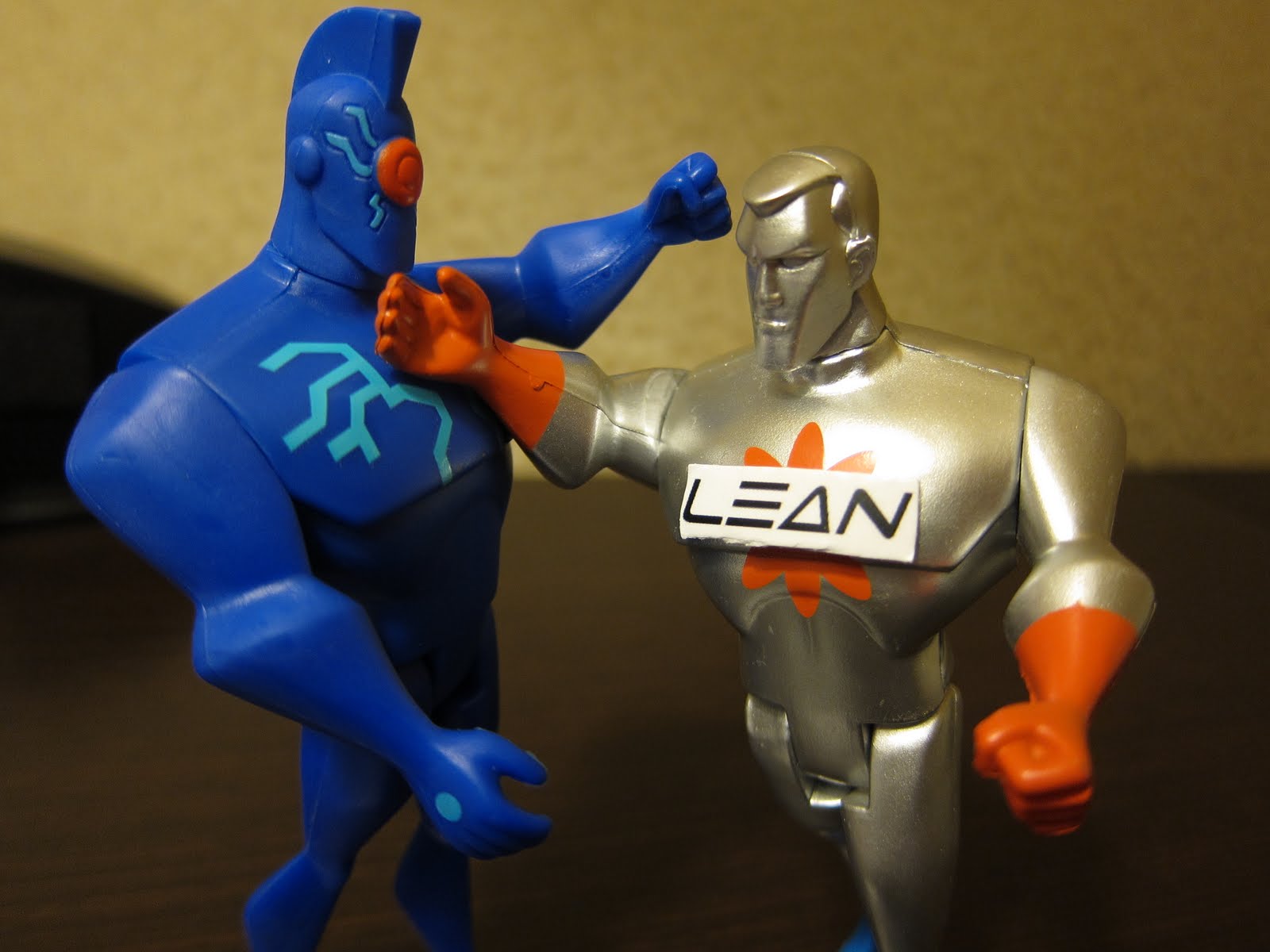 Lean Reflections: Just for fun: Mr. Lean vs Muda Monster