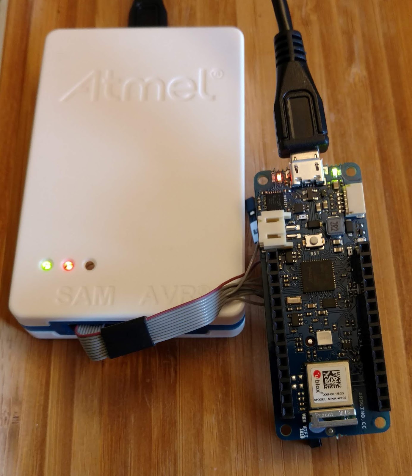 Gojimmypi Swd Debugging The Arduino Mkr Wifi 1010 With Atmel Ice 9115