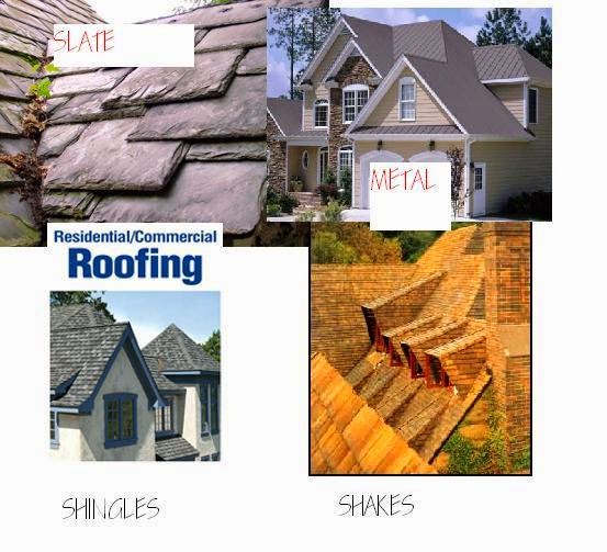 FHC Architecture: 5 Roofing Material Samples