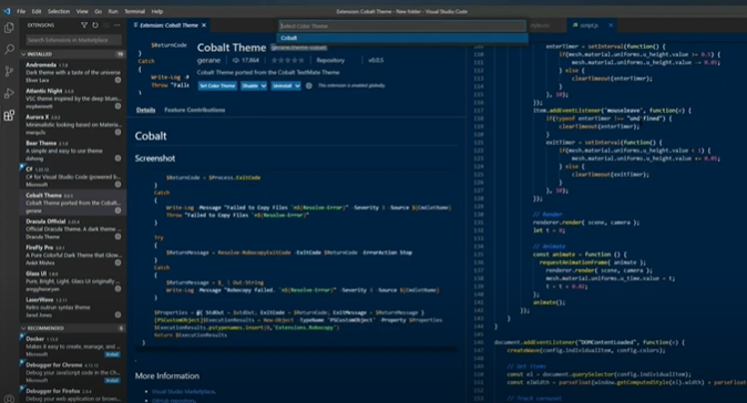 Top 8 VSCode Themes in 2021