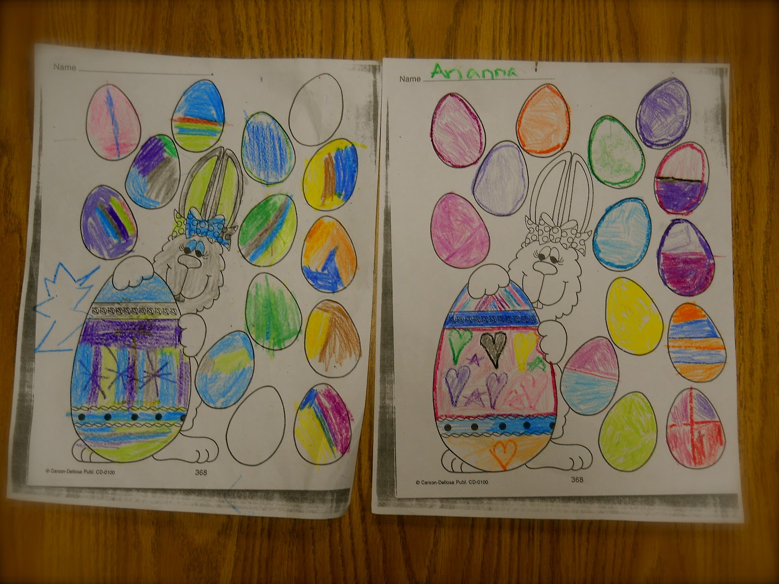 Growing A Kindergarten: Egg-cellent Work