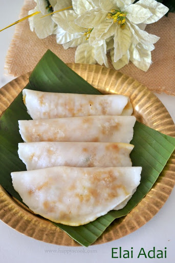 Ela Ada Recipe | Elai Adai | Elayappam | Elai Adai with sweet filling ...