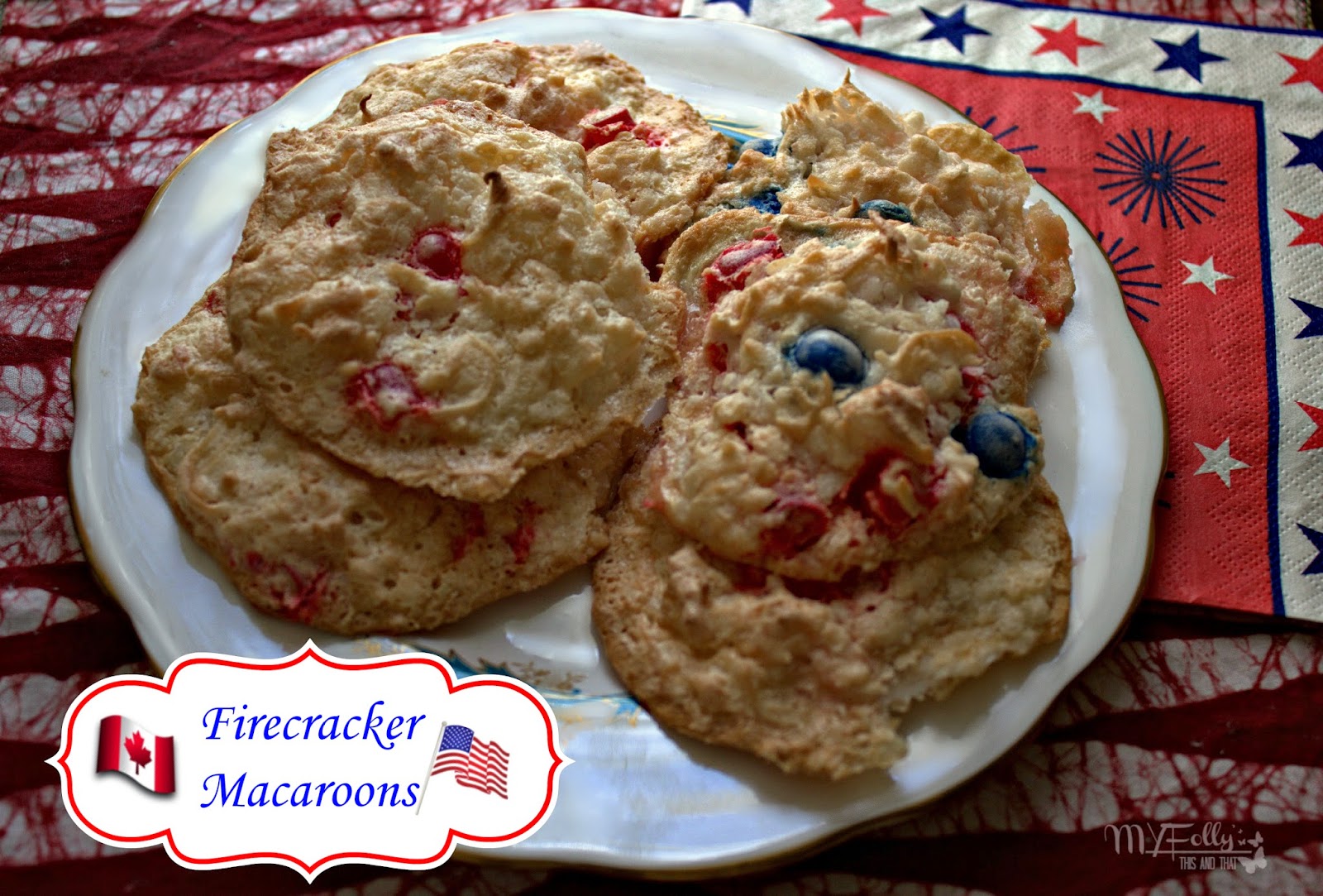 This and that: Fill the Cookie Jar ~ Firecracker Macaroons