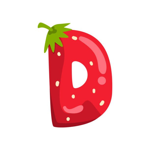 Abecedario de Fresas. Strawberry Abc. - Oh my Alfabetos!