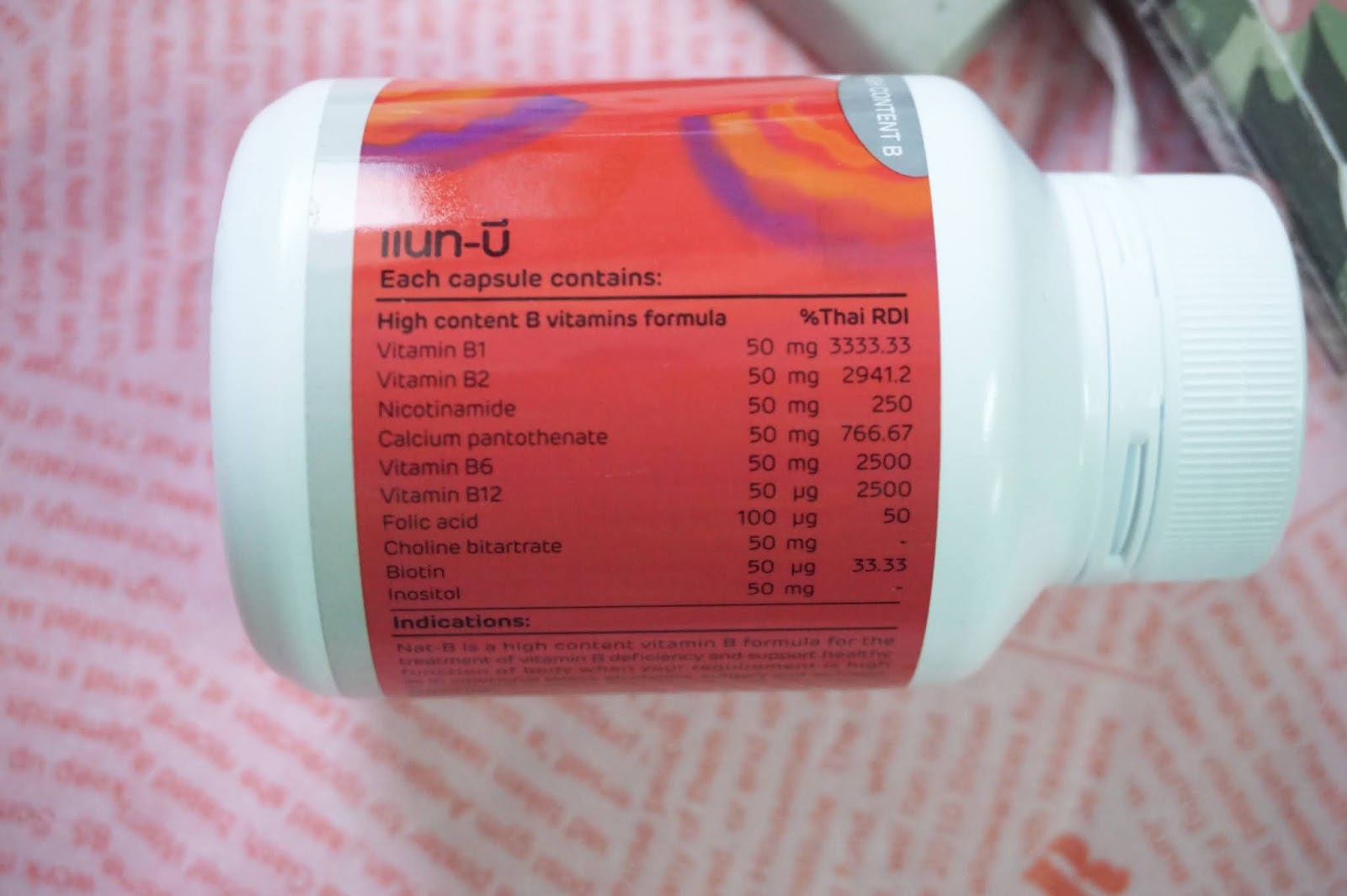 NAT B วิตามินบำรุงสมอง | SUDAPAPAY