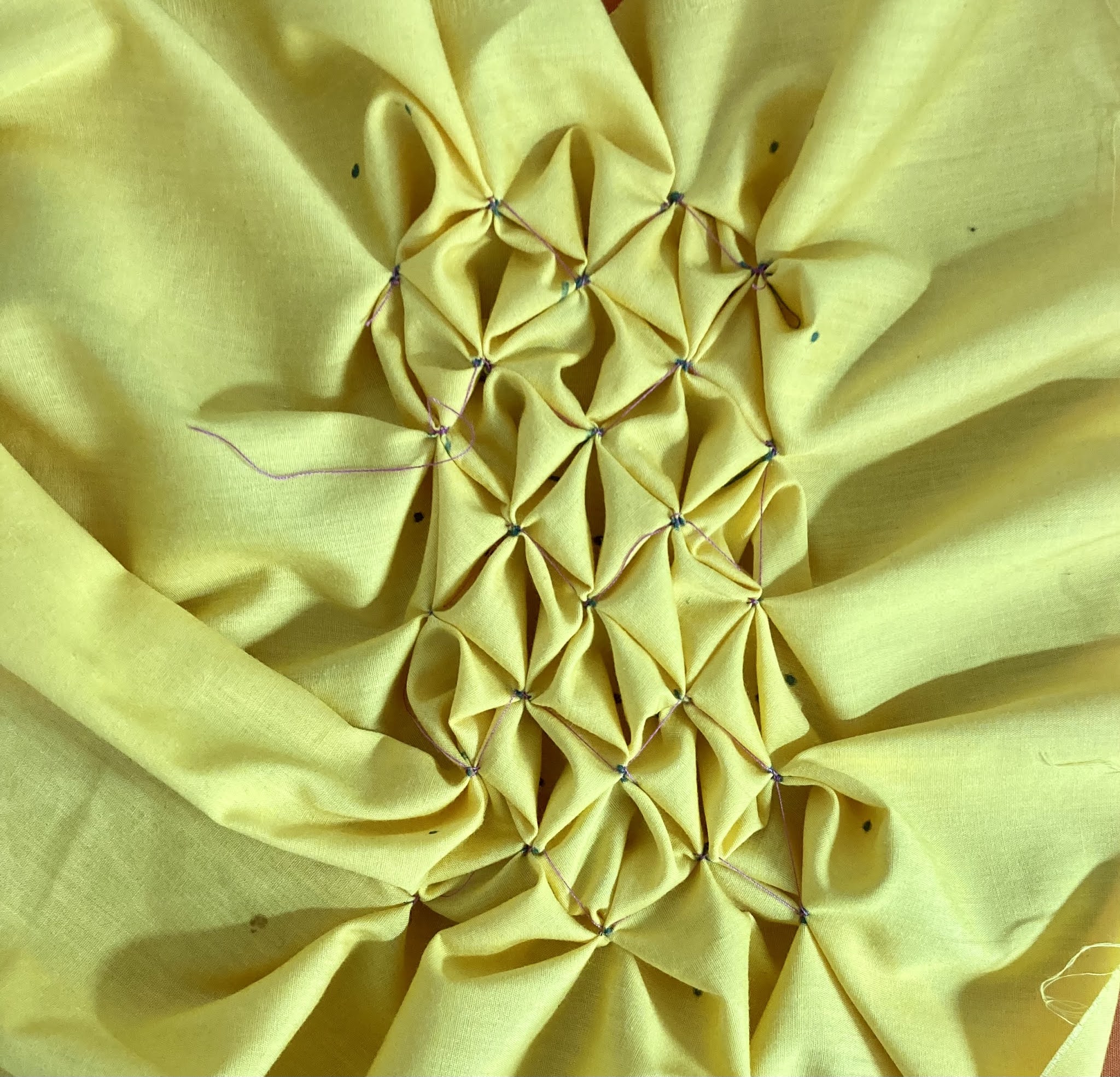 Arrow Smocking Tutorial