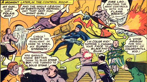 The Legion of Super Bloggers! : Who's Who: Fire Lad