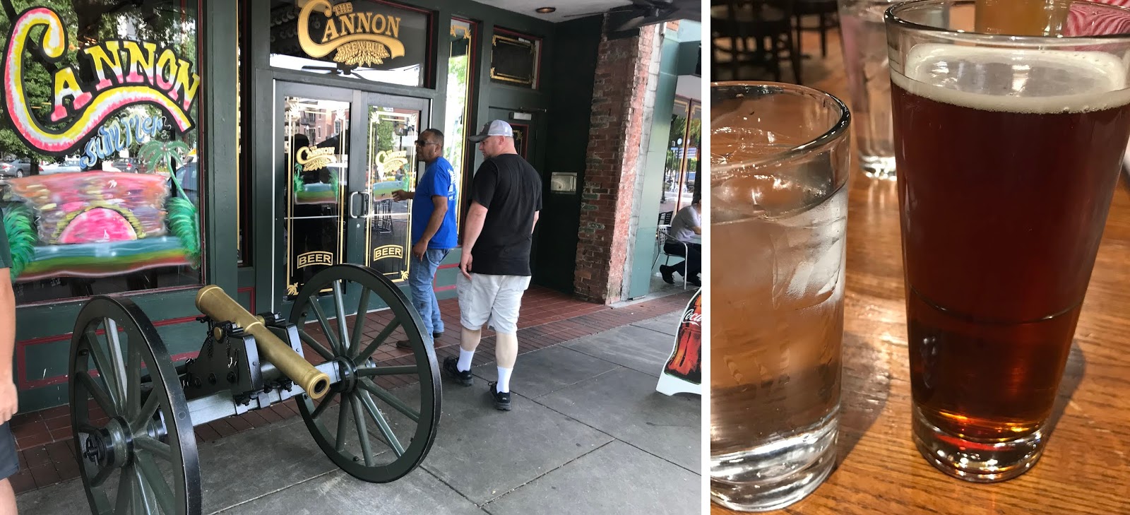 The Civil War Picket: Red Jacket: A reconstructed cannon, colorful coat ...