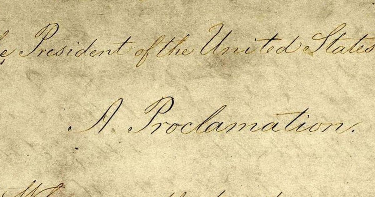 The Washington, Jefferson & Madison Institute: Lincoln's Emancipation ...