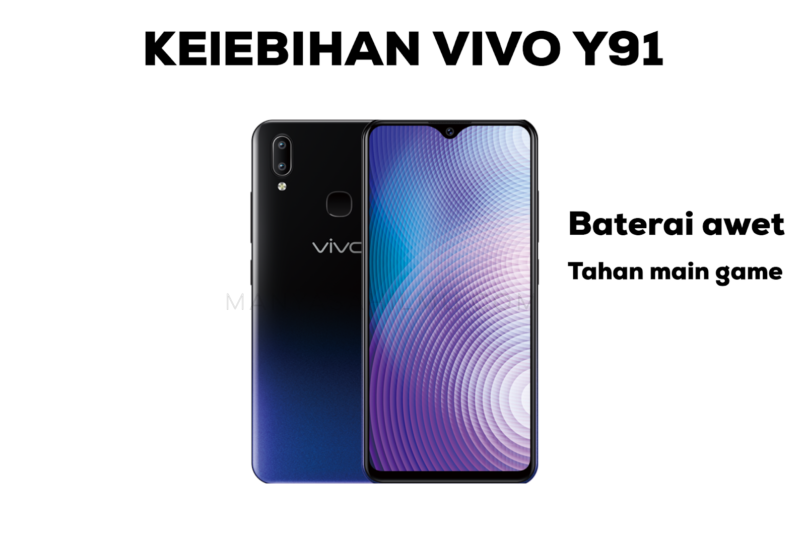 Harga dan Spesifikasi Lengkap Handphone Vivo Y91 - Manyasah Ilmu