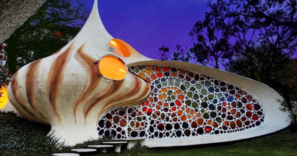 LIP INK BLOG: Shell Shaped House Unique Home Design From ...