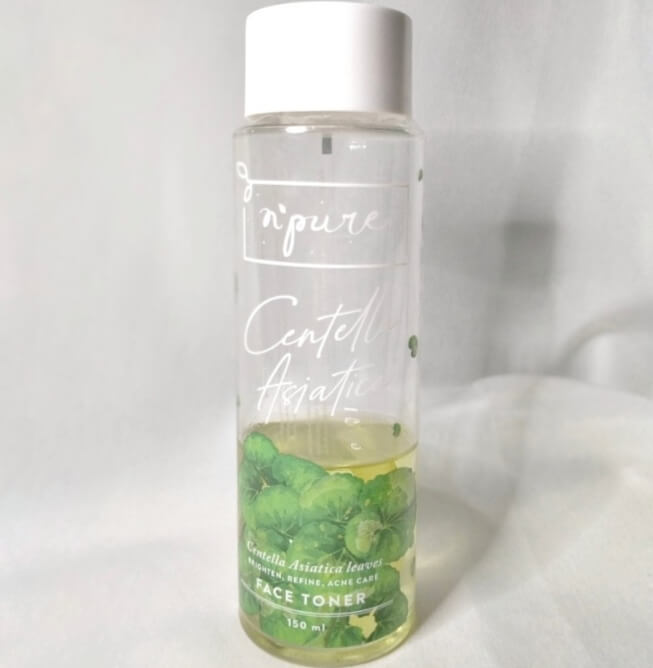 Cek Ingredients N'pure Cica Toner - SKINCAPEDIA