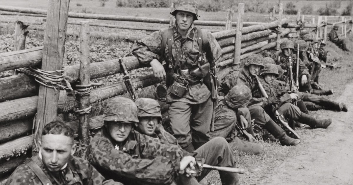 WWII Files: WWIIPOD: Waffen SS at Rest in Soviet Countryside; 1941