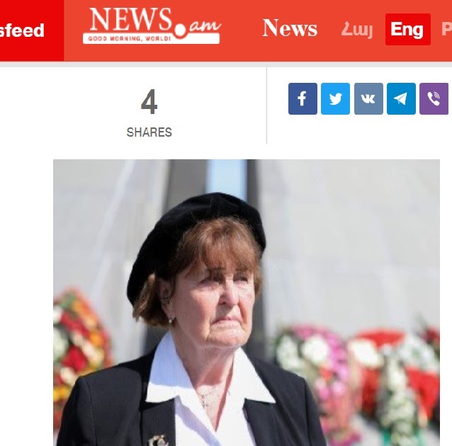 Baroness Caroline Cox: Baroness Cox says she came to Armenian Genocide ...