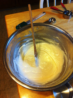 Peach Cobbler...Featuring the Best Helper Ever