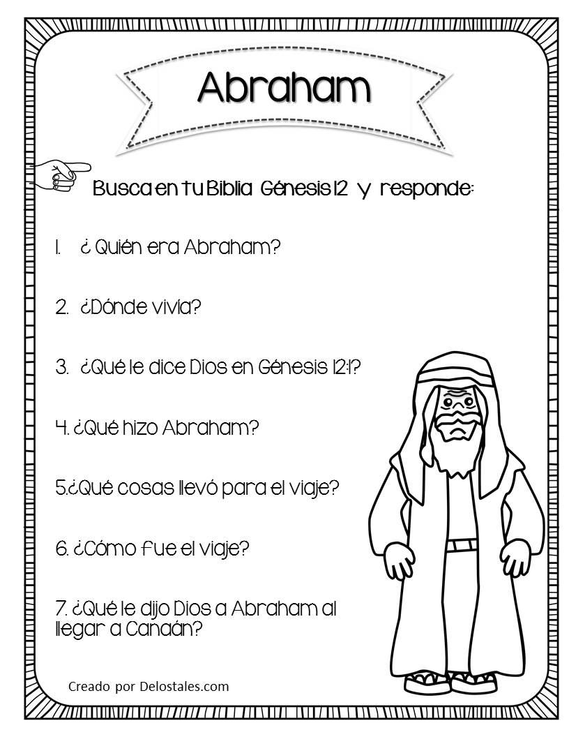 Aprendiendo la Biblia de manera cretiva : HEROE DE LA FE ABRAHAM