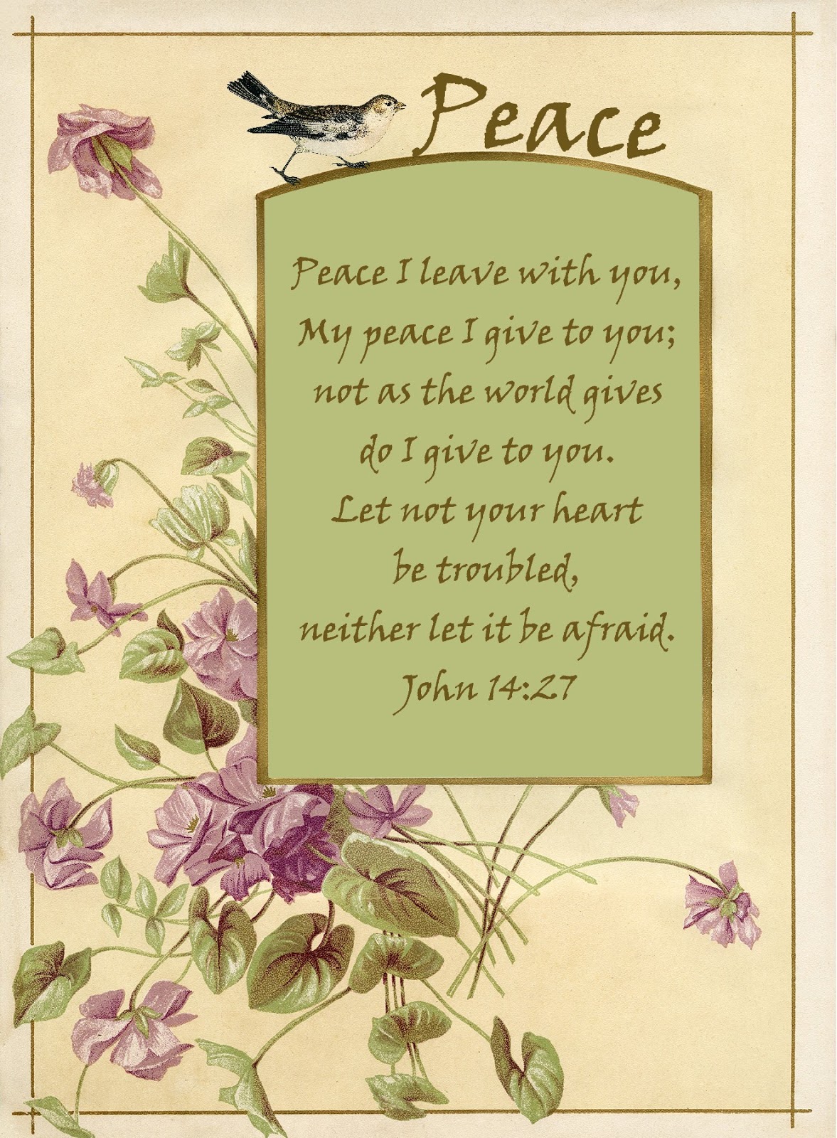 Little Birdie Blessings : True Peace