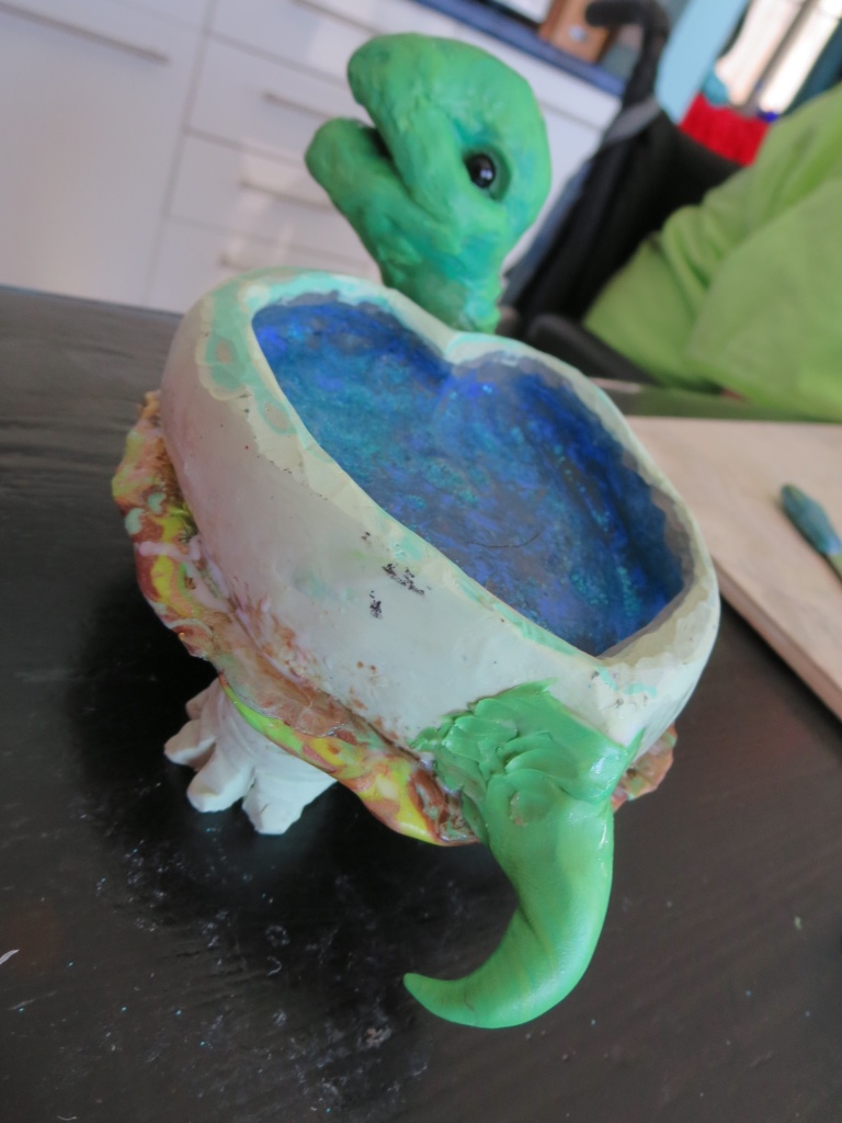 HeArtfully Creating: POLYMER CLAY ADVENTURE: Works In Progress- Howard ...