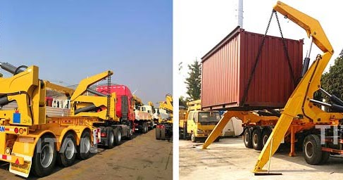 What is a sidelifter truck trailer?