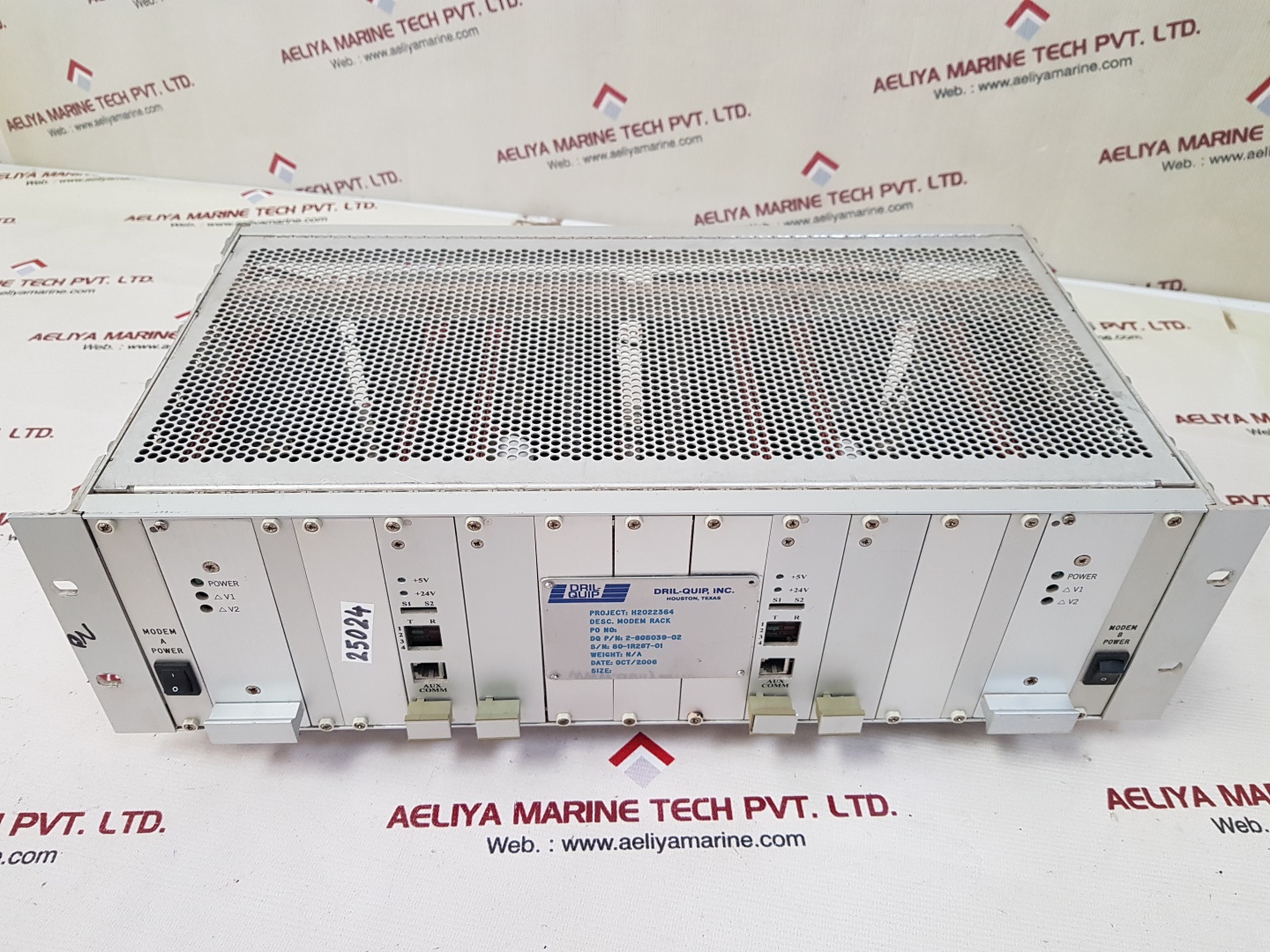 DRIL-QUIP 2-805039-02 MODEM RACK - Aeliya Marine