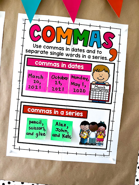 Comma Anchor Chart