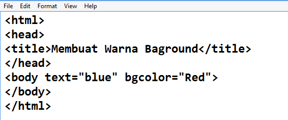 4 Cara Memberi Warna Background di HTML