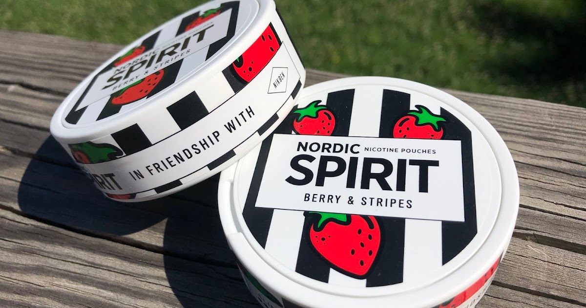 Nordic Spirit: Berry & Stripes (Nicotine Pouches) - Review. 19 June 2020.
