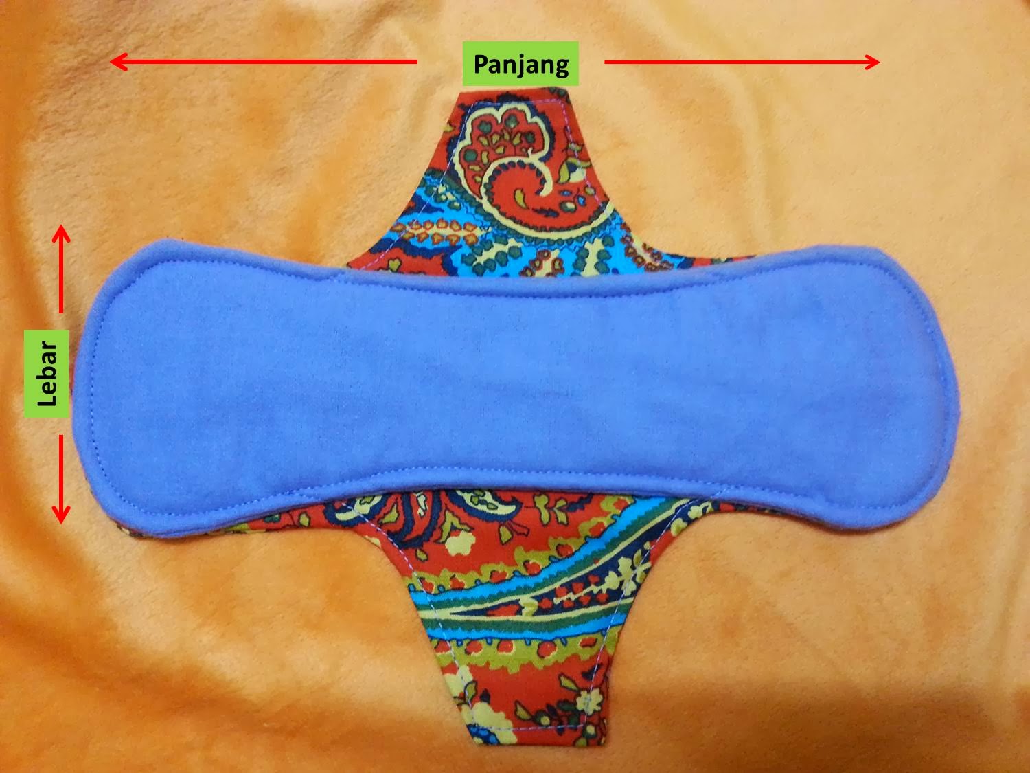 Tutorial Jahit Pad Kain Bebas Kimi: Mari Jahit Pad Kain Sangat Menjimatkan