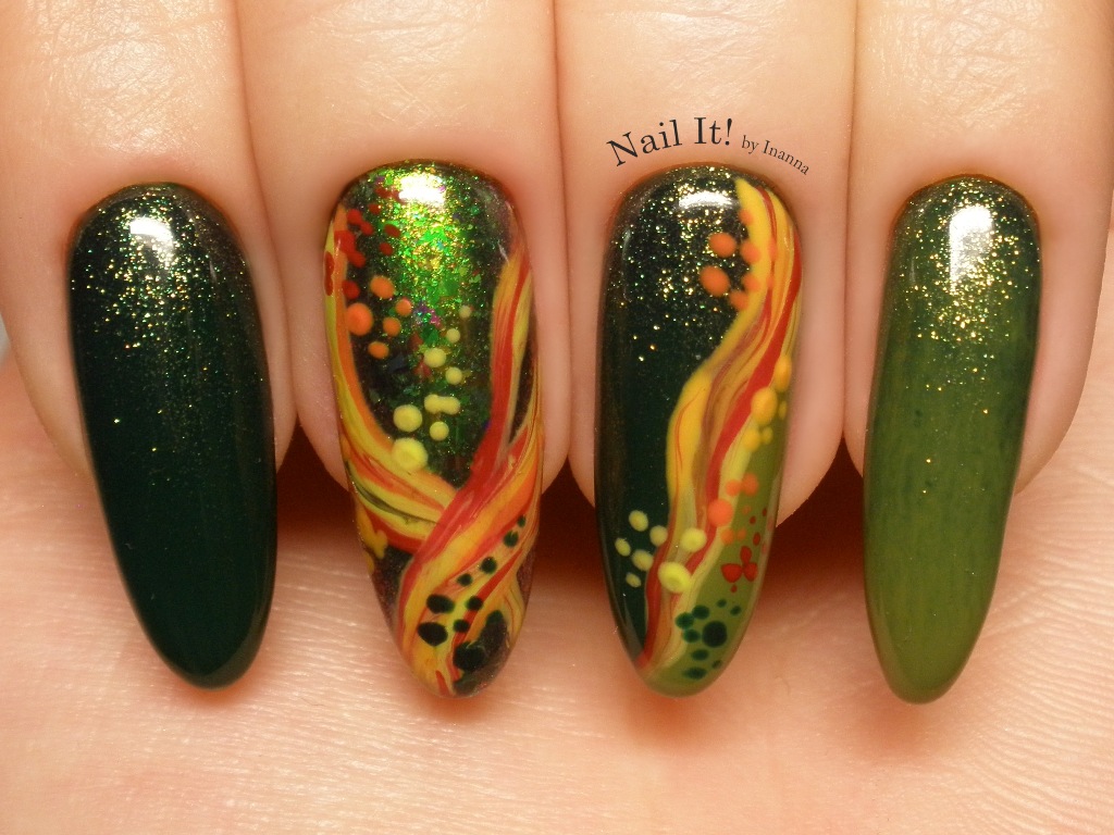 Fantasy Abstract Spring Nail Art | NAIL IT! by Inanna