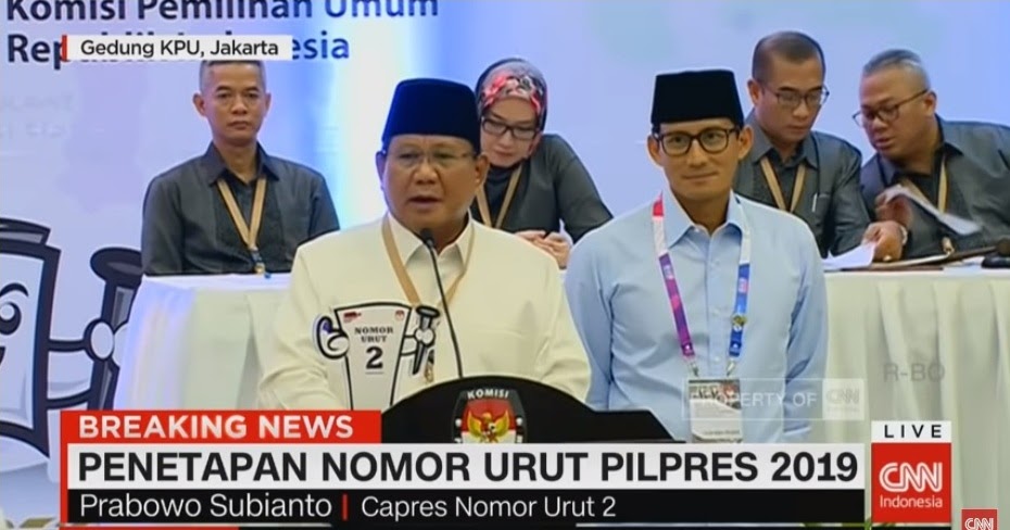 Pidato Prabowo di KPU Dapat Pujian Luas - PORTAL ISLAM Pidato Prabowo di KPU Dapat Pujian Luas - PORTAL ISLAM
