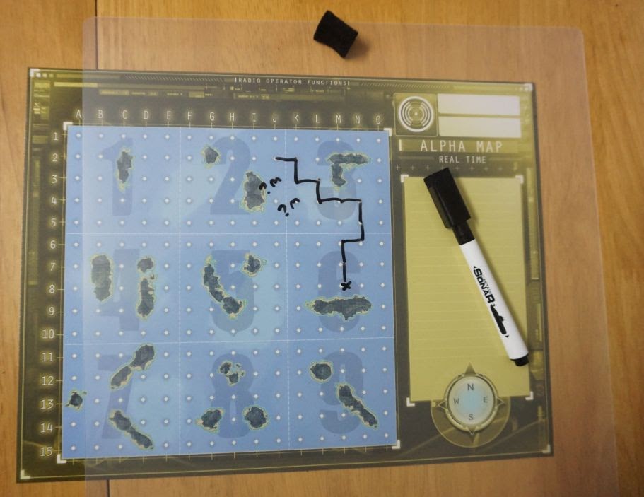 Hiew's Boardgame Blog: Captain Sonar