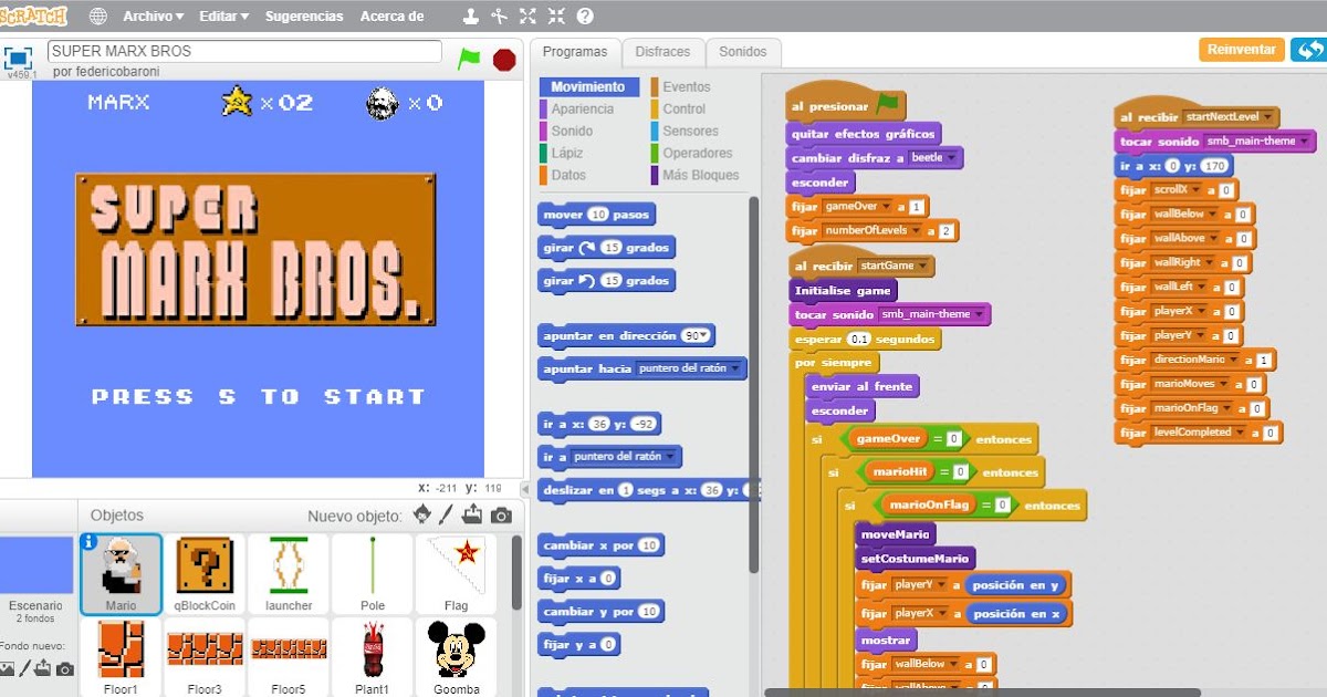 Trabajo final con Scratch