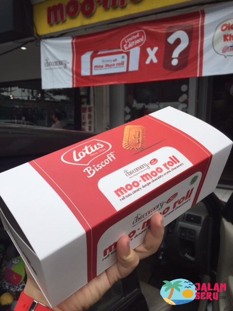 Moo Moo Roll Cimory Lotus Biscoff, Oleh-Oleh Unik Dari Bogor - Jalan Seru